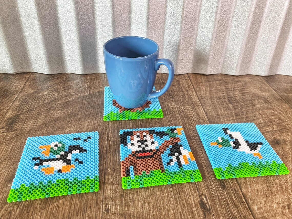 Duckhunt Coaster Set Retro Gamer Gift Geeky Coasters | Etsy