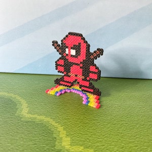 Deadpool Character Sprite Video Game Decor Retro Gaming Art 8 Bit Art ...