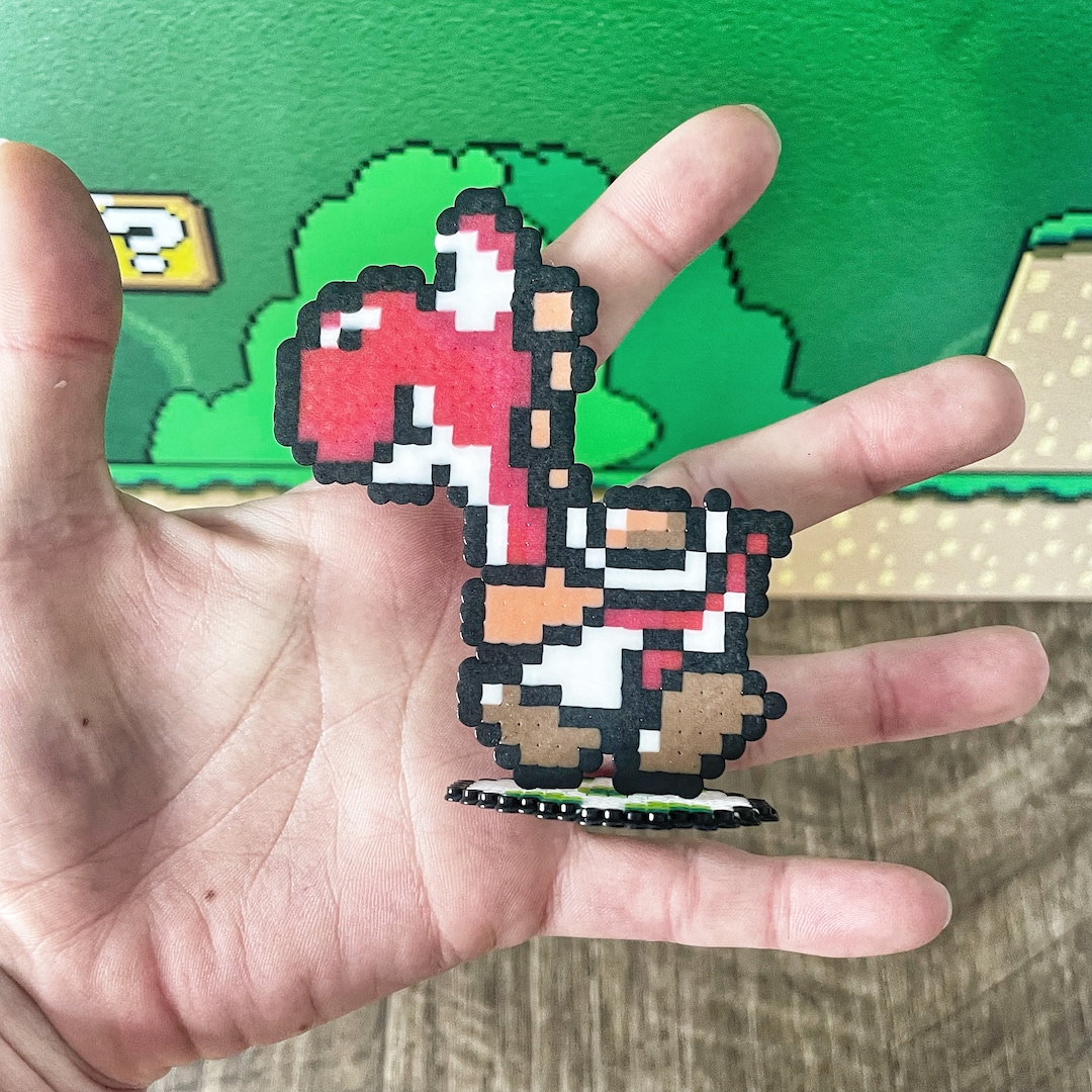 Yoshi Super Mario World Character| Video Game Decor | Retro Gaming ...
