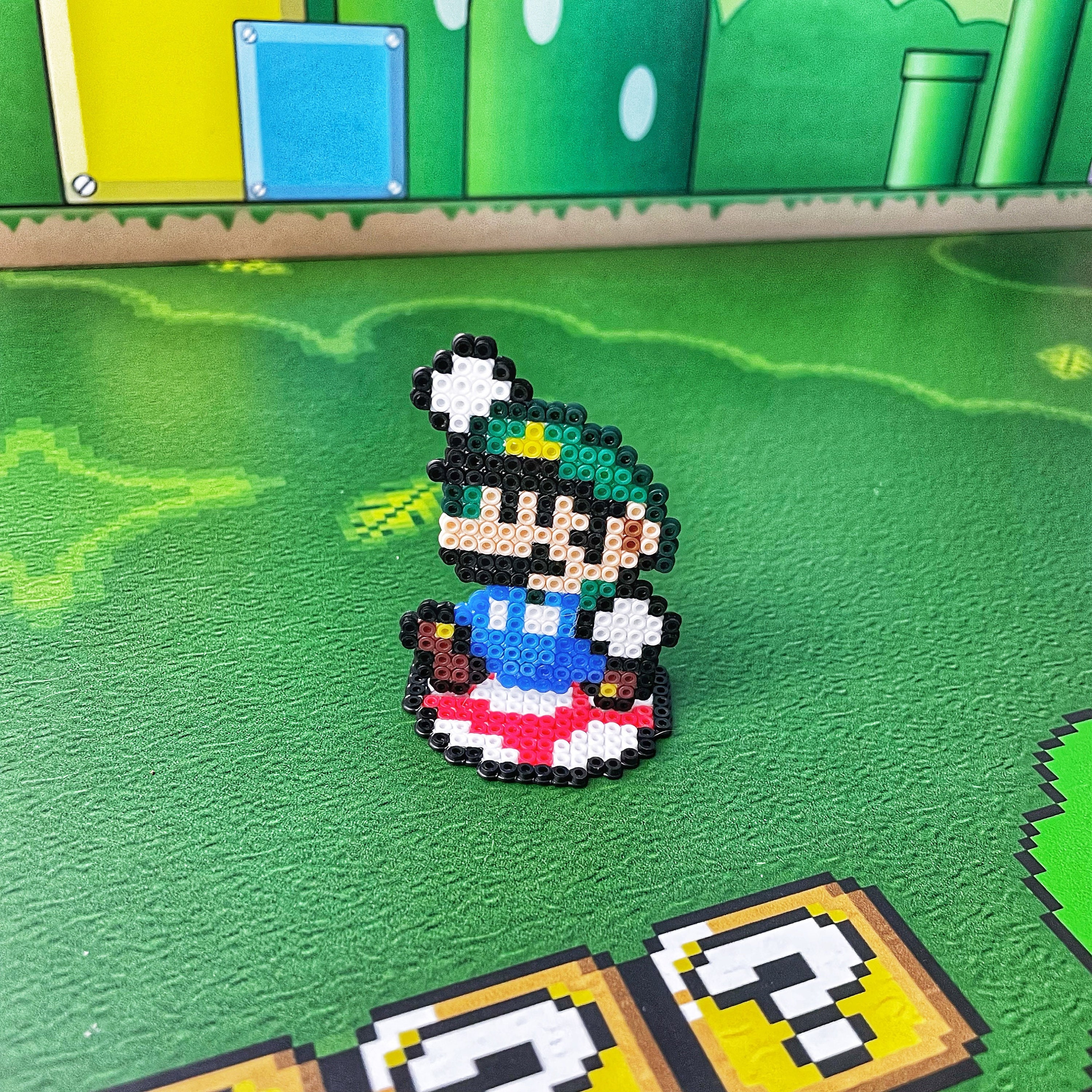 Super Mario Bros Desk Toy Luigi and Mario Gamer | Video Game Decor ...