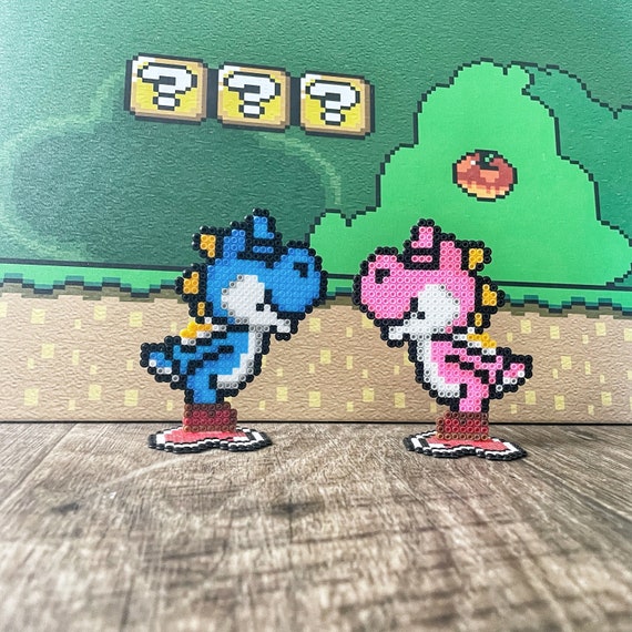 8 Bit Yoshi Blue