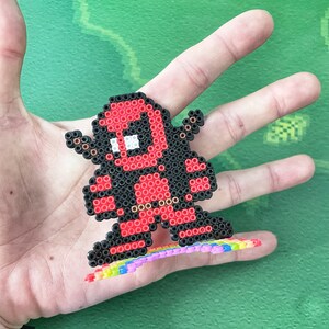 Deadpool Character Sprite Video Game Decor Retro Gaming Art 8 Bit Art ...