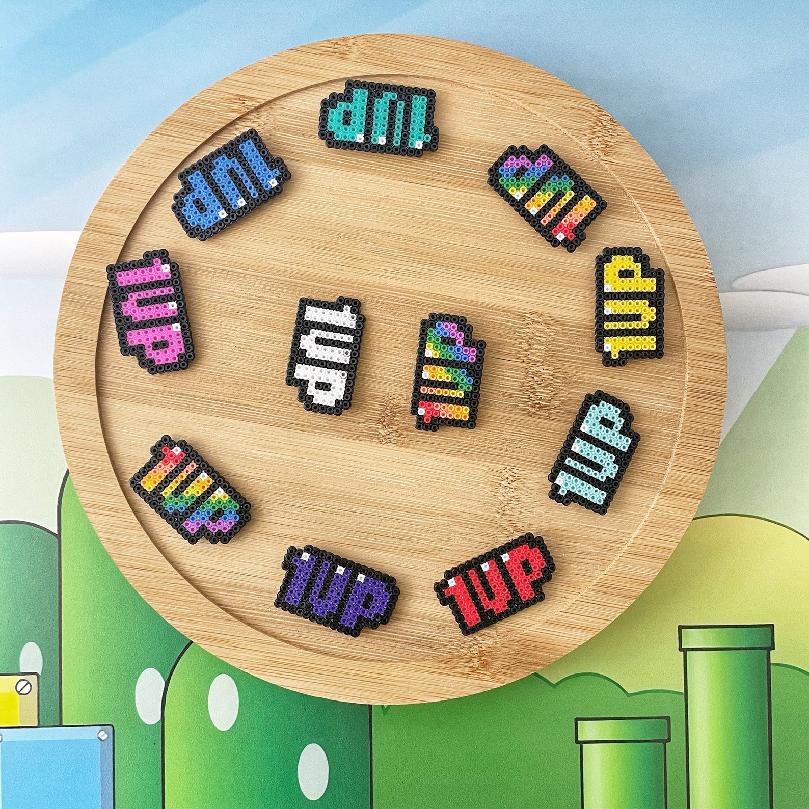 1-up 1UP Pixel Art Magnet Extra Lives Magnet Pixel Art - Etsy