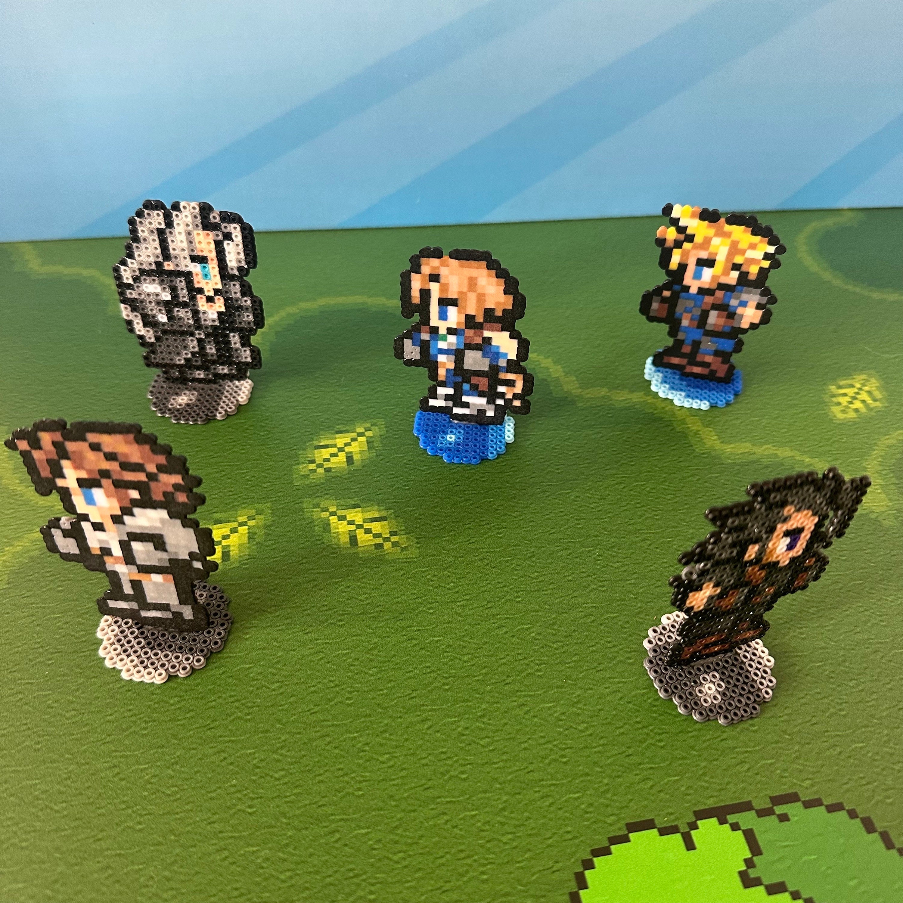 Final Fantasy Character Art | Cloud Zack Sephiroth Squall Zidane ...
