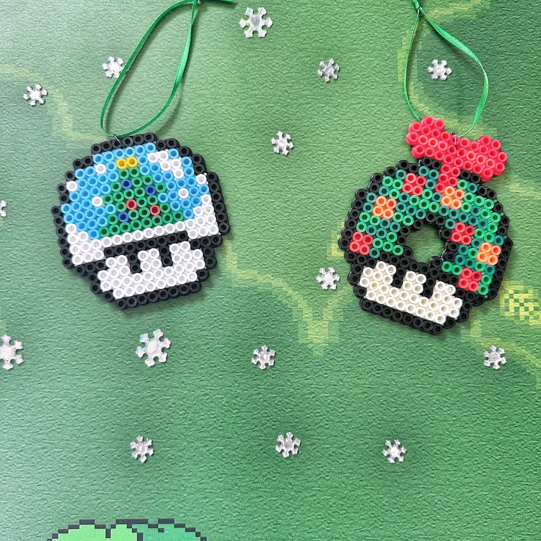 Large Super Mario Bros Christmas Decor | Geeky Tree Ornament | Video ...