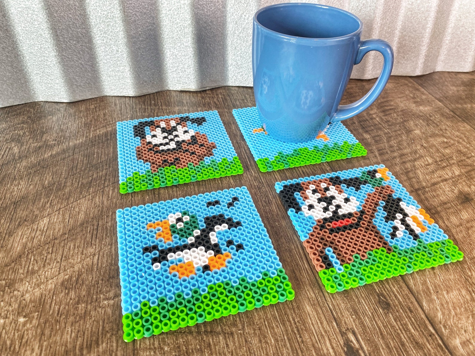 Duckhunt Coaster Set Retro Gamer Gift Geeky Coasters - Etsy