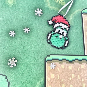 Santa Yoshi Christmas Decorations | Nerdy Tree Ornaments | Video Game ...