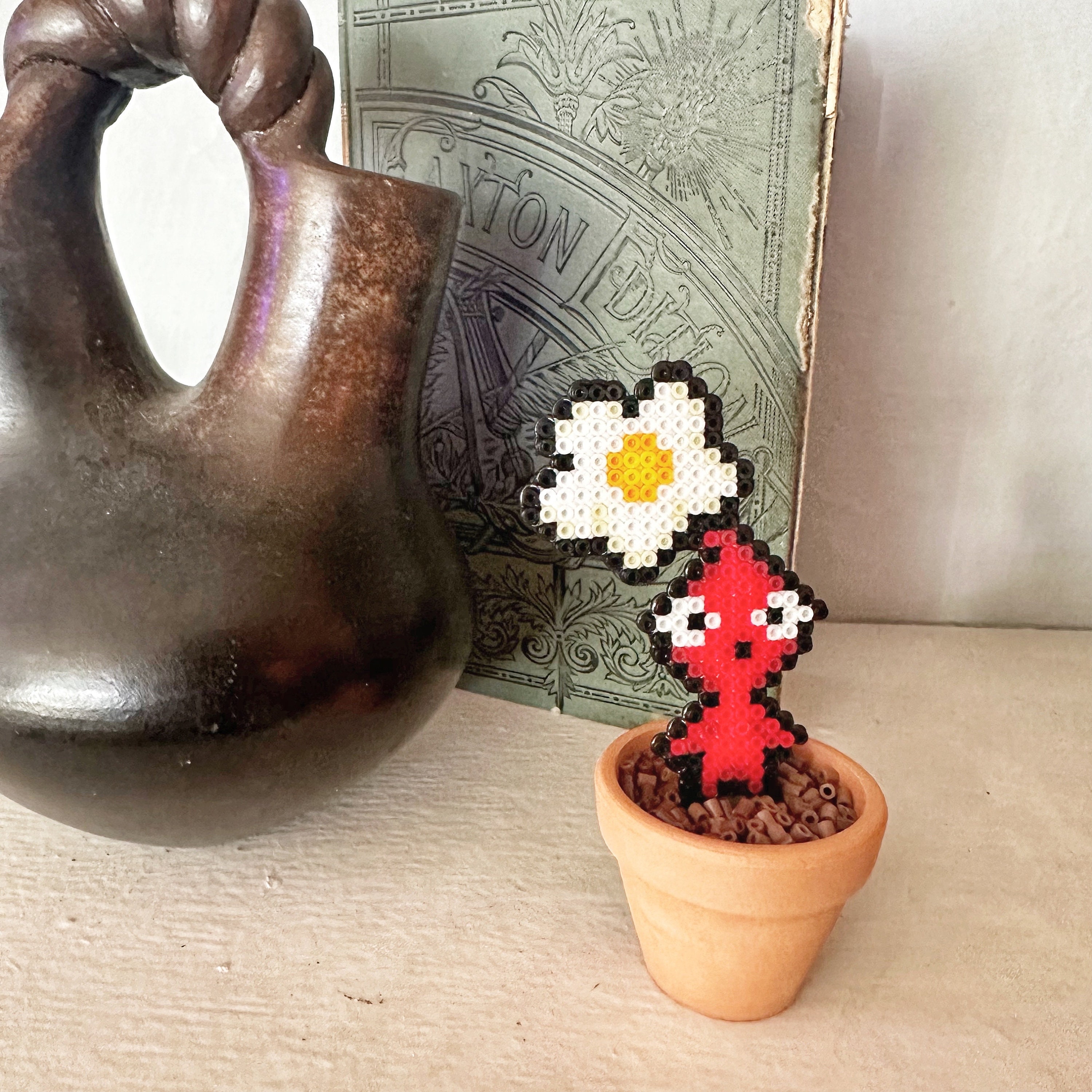 Pikmin Potted Plants | Video Game Decor | Desk Plant | Game Room Decor ...