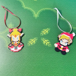 Link and Zelda Christmas Decorations Nerdy Tree Ornaments Video Game ...