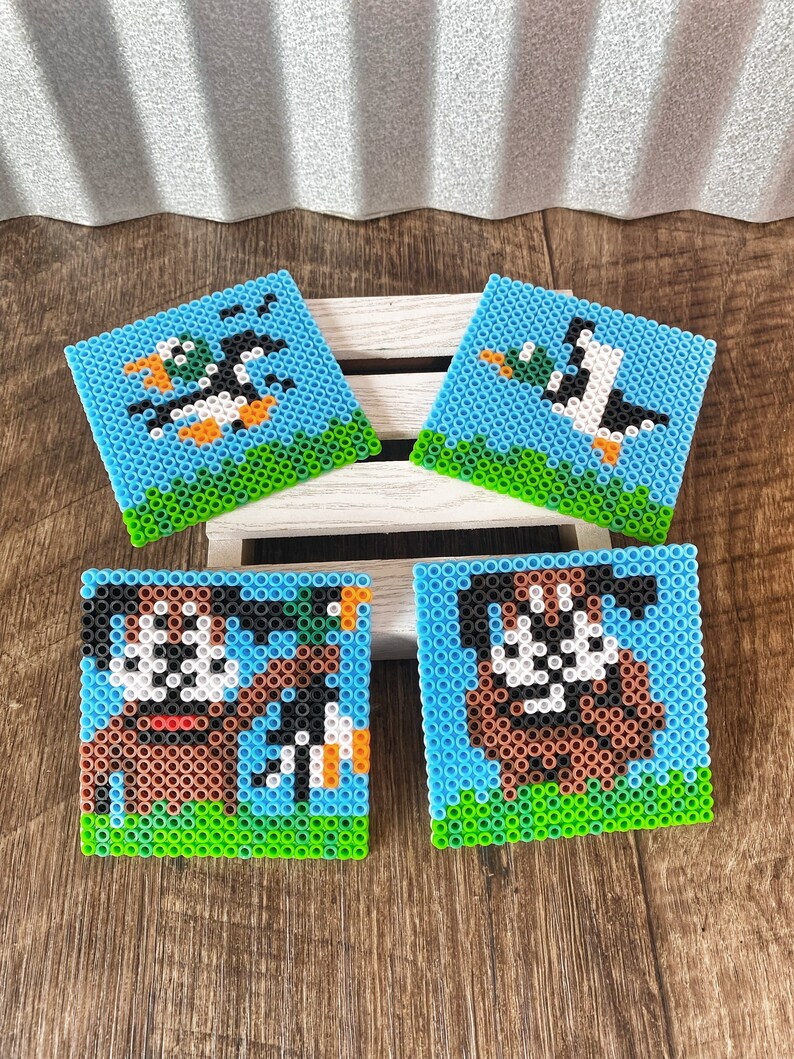 Duckhunt Coaster Set Retro Gamer Gift Geeky Coasters - Etsy