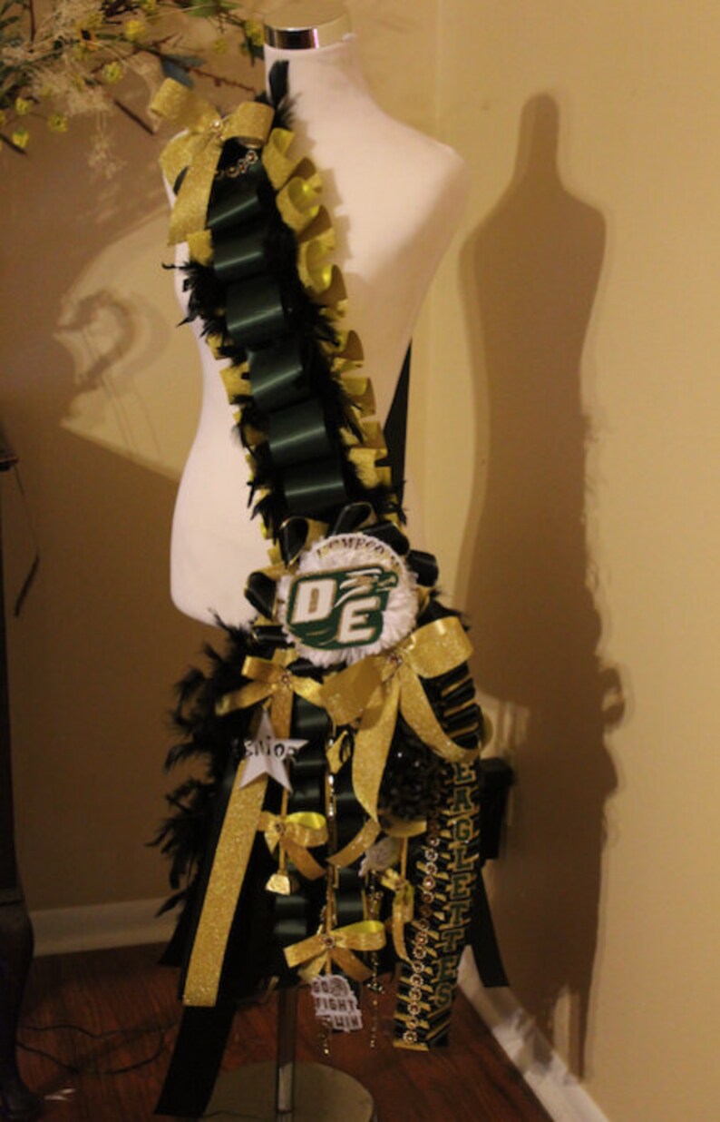 Large Sash Mum Homecoming Sash Mum Sash Mum Homecoming | Etsy