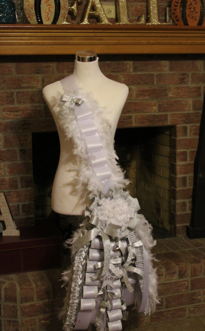 Large Sash Mum Homecoming Sash Mum Sash Mum Homecoming | Etsy