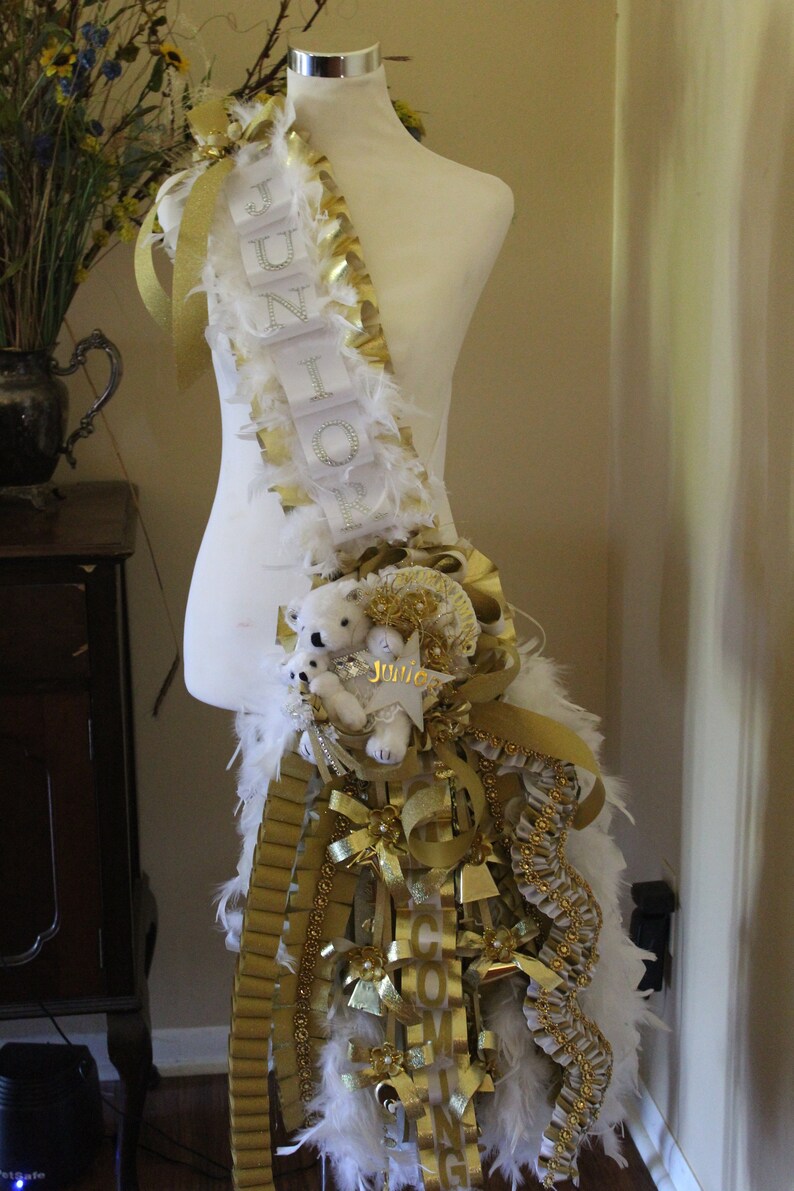 Large Sash Mum Homecoming Sash Mum Sash Mum Homecoming | Etsy