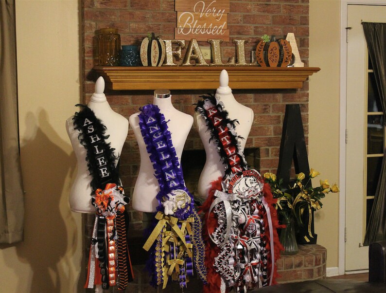 Large Sash Mum Homecoming Sash Mum Sash Mum Homecoming | Etsy