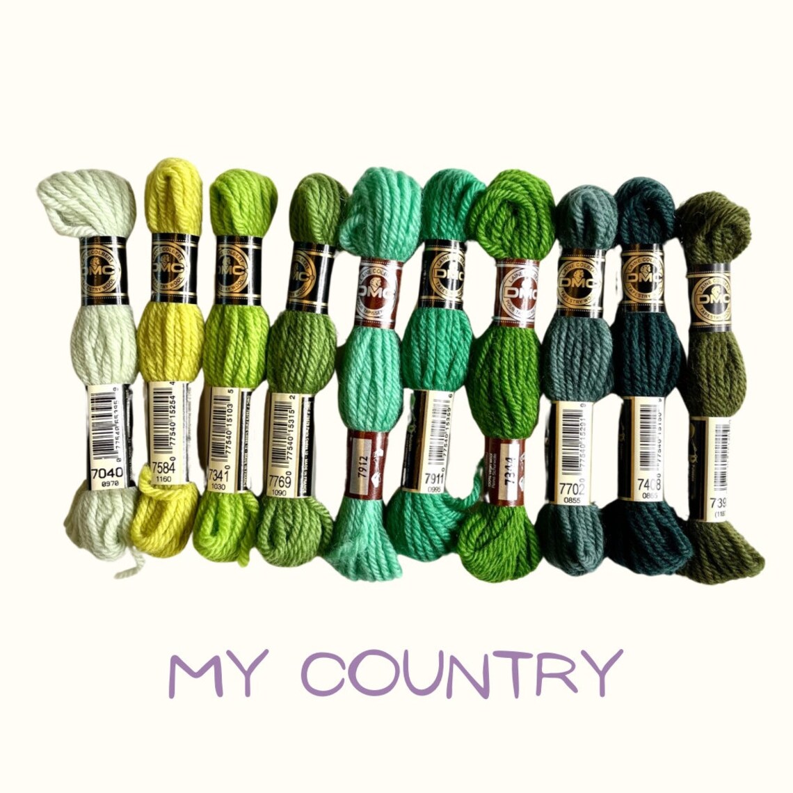 Preloved Tapestry Wool Bundle/s 4x Colour Palette Options 10 Skein ...