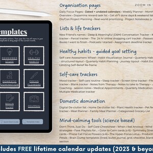 ADHD Digital Planner made by an Adhder for Ipad Goodnotes - Etsy Canada
