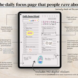 ADHD Digital Planner made by an Adhder for iPad Goodnotes - Etsy Canada