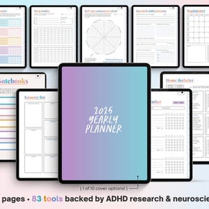 ADHD Digital Planner (made by an ADHDer) for iPad, Goodnotes + Android ...
