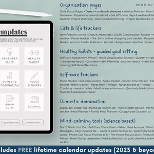ADHD Digital Planner made by an Adhder for Ipad Goodnotes - Etsy Canada