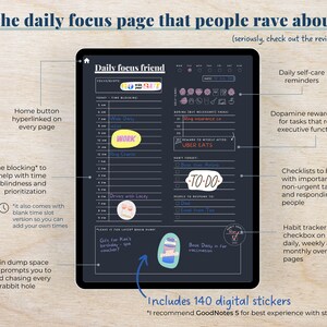 ADHD Digital Planner made by an Adhder for Ipad Goodnotes - Etsy Canada