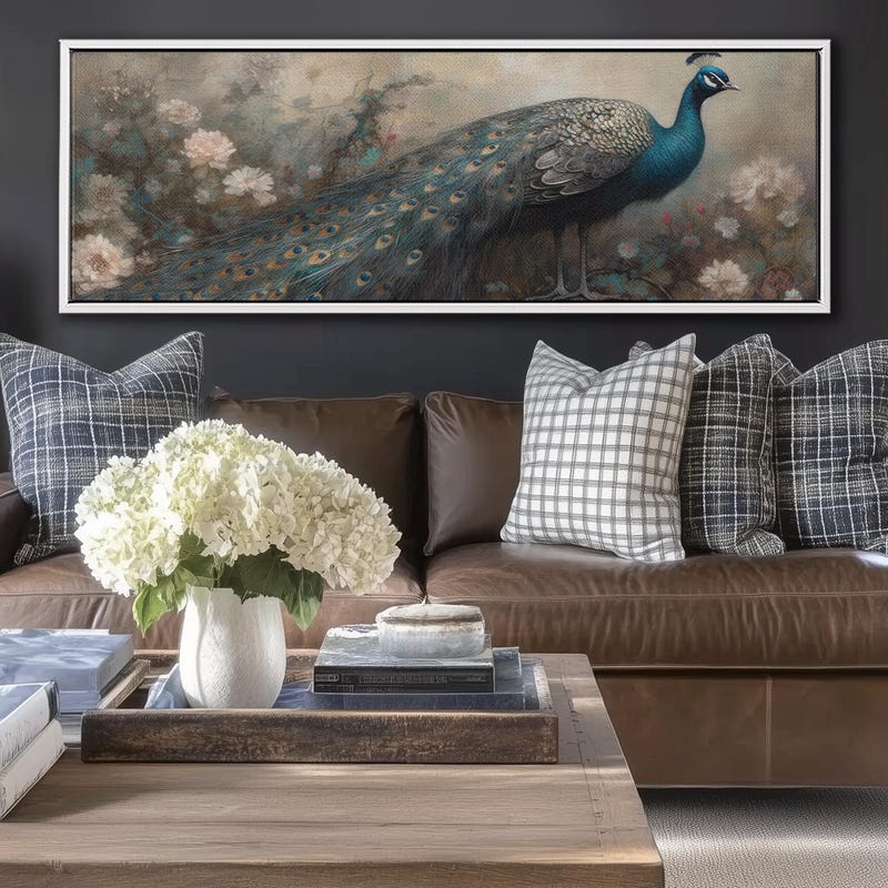 Art Deco Peacock - Etsy