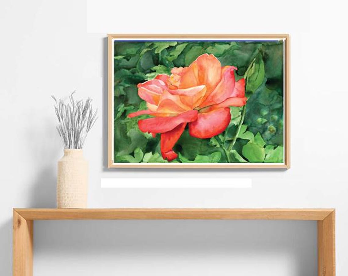 Joseph's Rose - Fine Art Print - Etsy