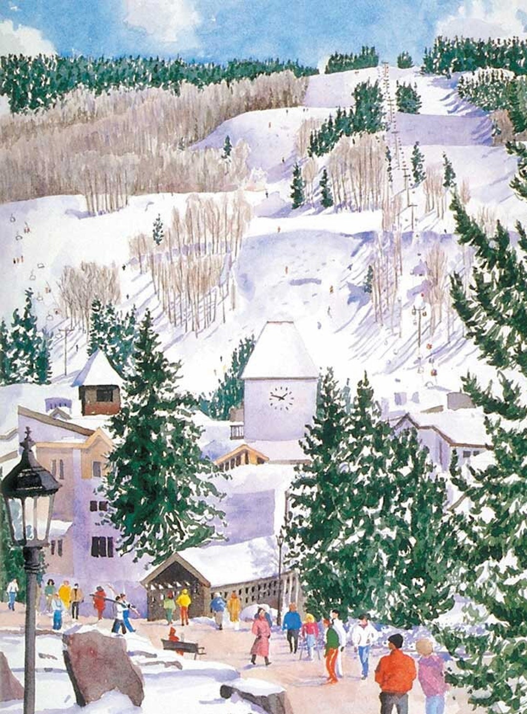 Vail Winter - Fine Art Print - Etsy