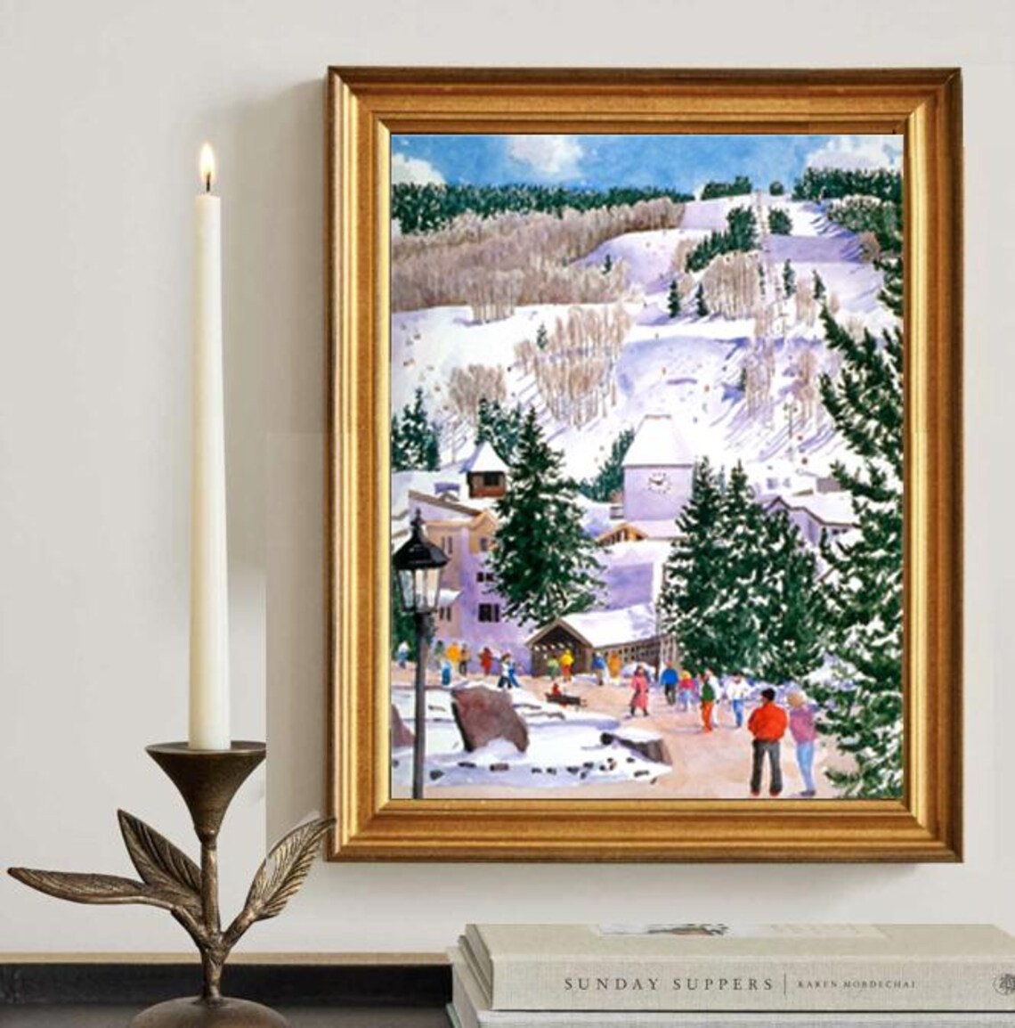 Vail Winter - Fine Art Print - Etsy