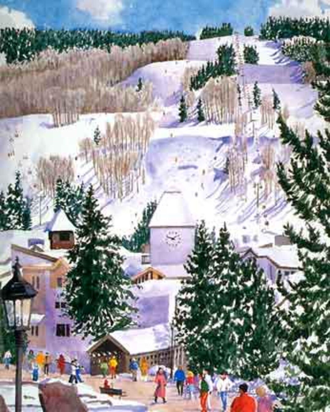 Vail Winter - Fine Art Print - Etsy