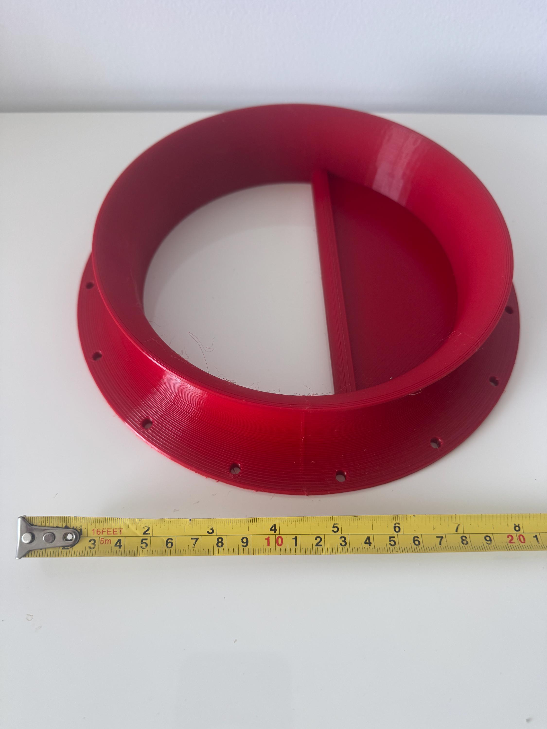 Hand Reel With Handle, Leader Storage, Kite Line Spool, 9.5inch, Red ...