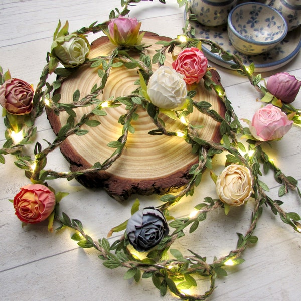 Flower String Lights - Etsy