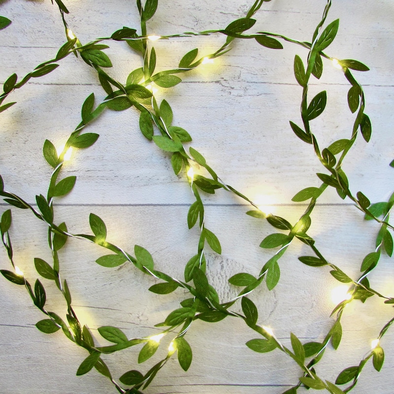 Fabric Leaves String - Etsy