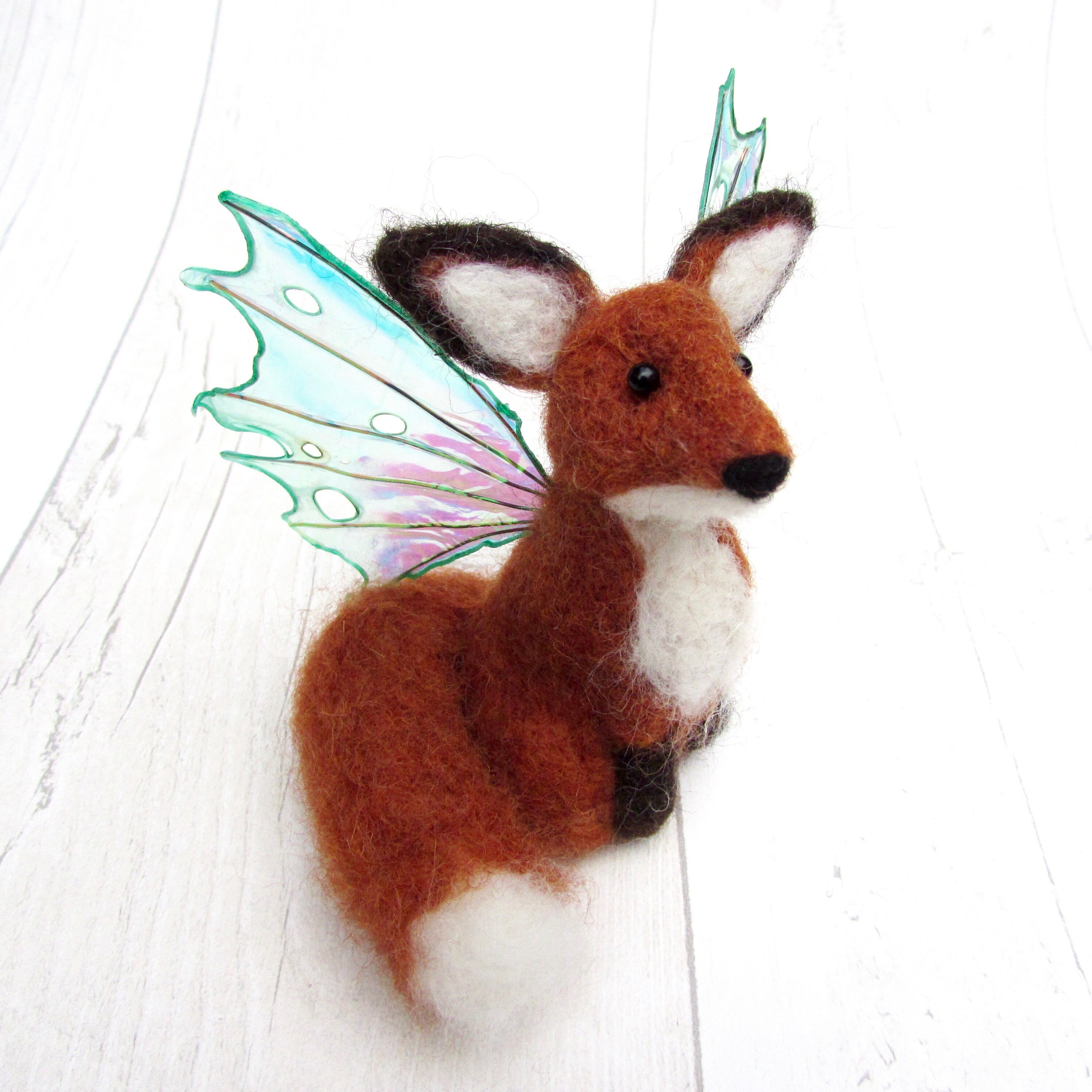 Miniature Fox Fairy Ornament Magical Woodland Animals Needle | Etsy