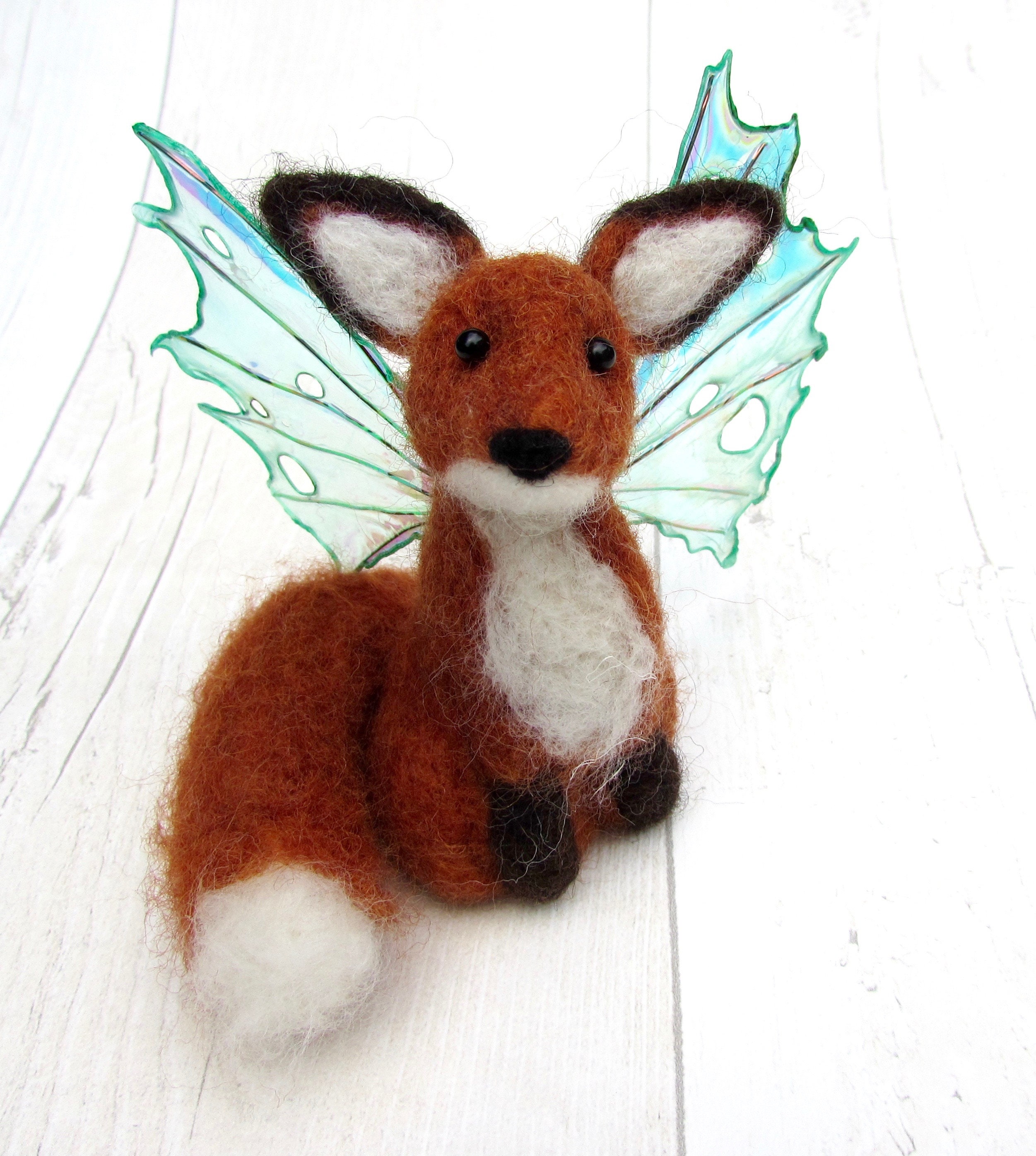 Miniature Fox Fairy Ornament Magical Woodland Animals Needle | Etsy