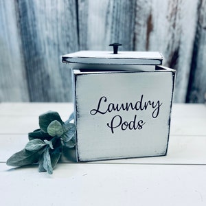Laundry Pods, Laundry Pods Box, Laundry Pod Storage,laundry Room ...