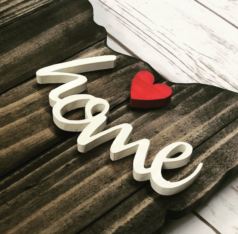 Ohio Cut Out With 3D Home and Heart Ohio Wood Cut Out - Etsy