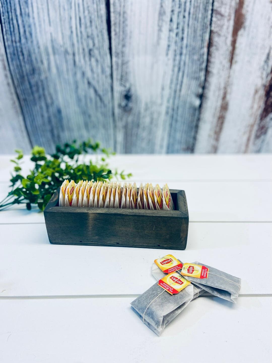 Coffee Bar Decor Tea Bag Storage Tea Bags Coffee Bar | Etsy