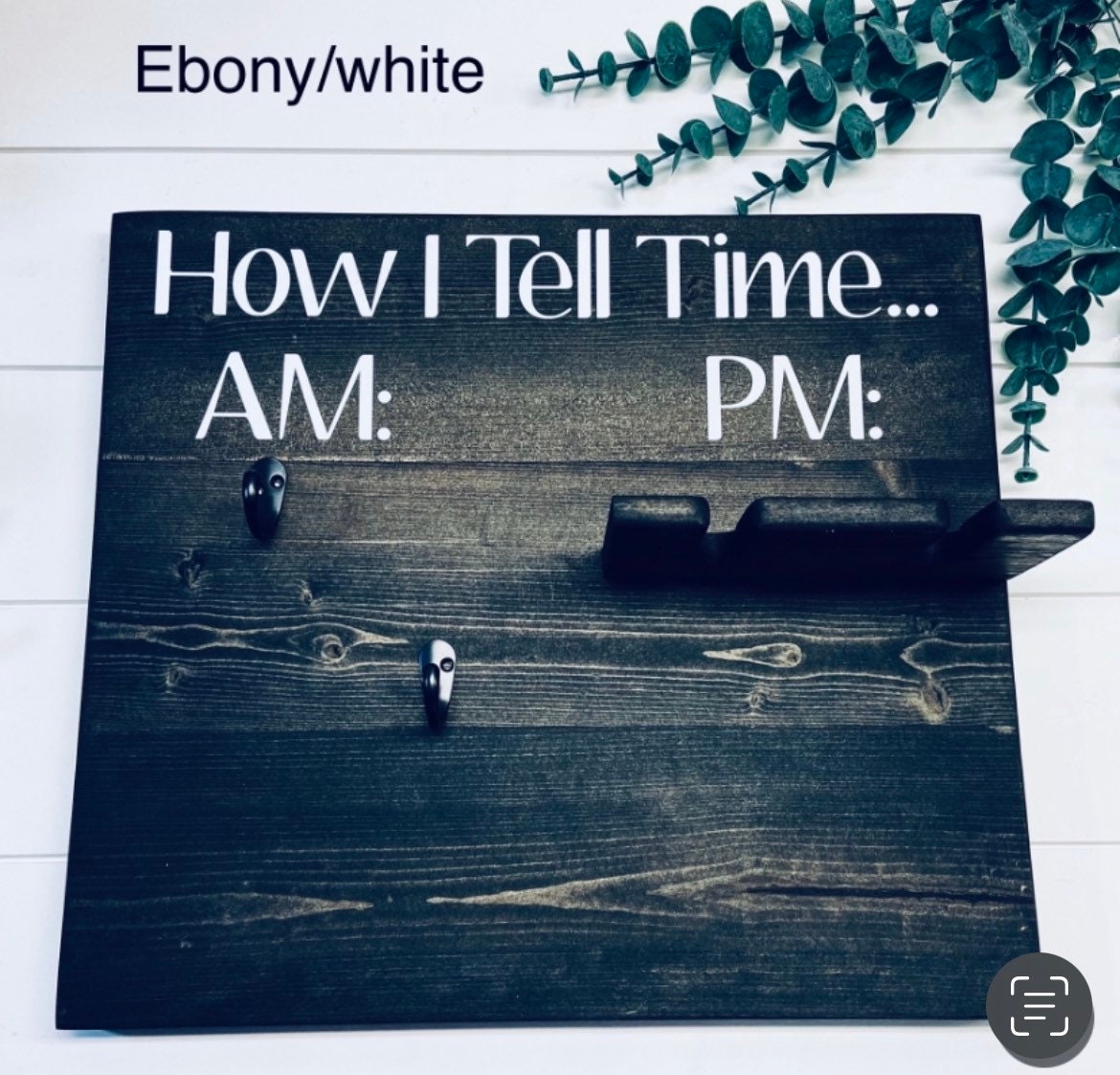 How I Tell Time AM PM Sign, Coffee Sign, Wine Sign, Kitchen Sign ...