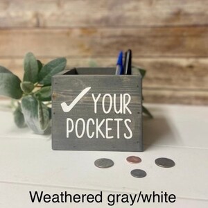 Check Your Pockets, Farmhouse Laundry Room, Laundry Room Decor, Boho ...