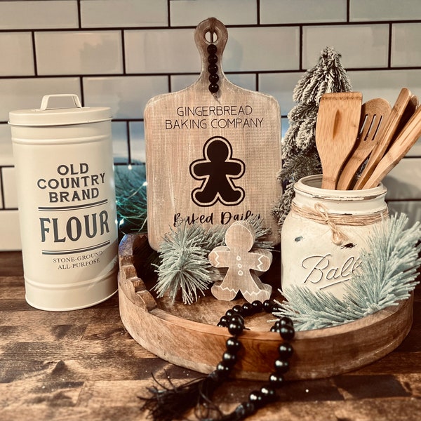 Gingerbread Kitchen Decor - Etsy