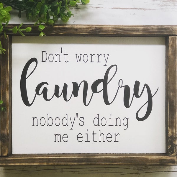 Laundry Room Sign Farmhouse - Etsy