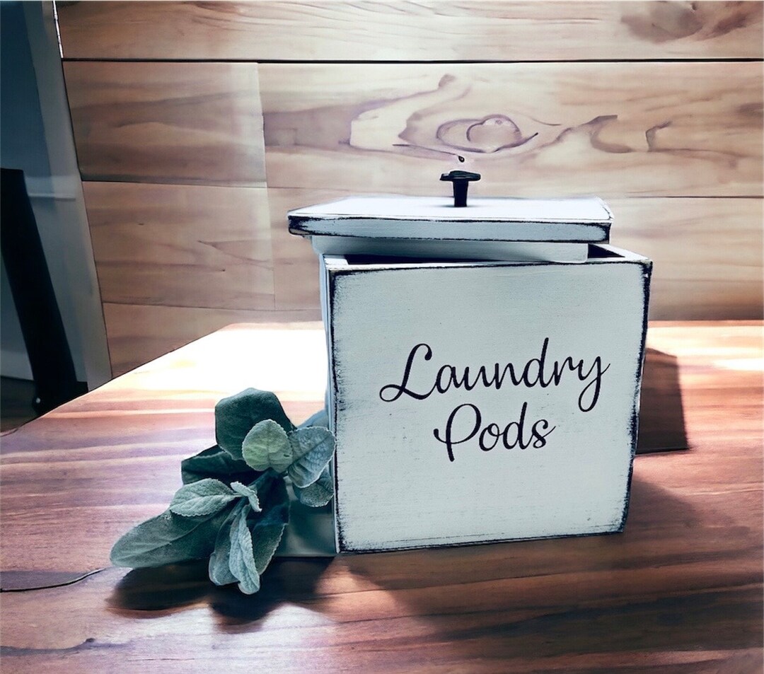 Laundry Pods, Laundry Pods Box, Laundry Pod Storage,laundry Room ...