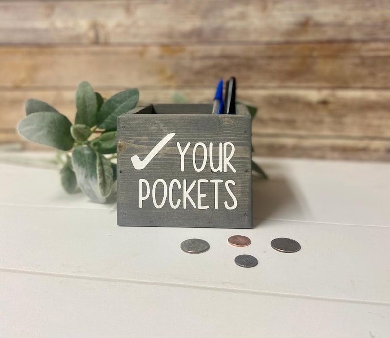 Check Your Pockets Farmhouse Laundry Room Laundry Room | Etsy