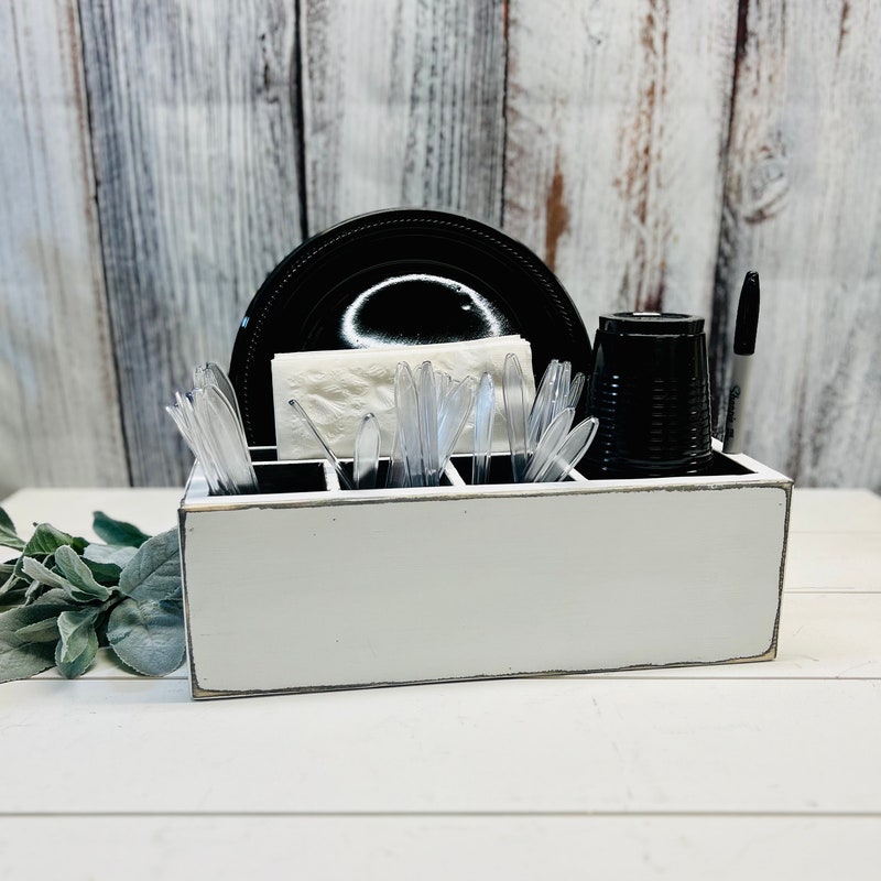 Silverware Caddy - Etsy
