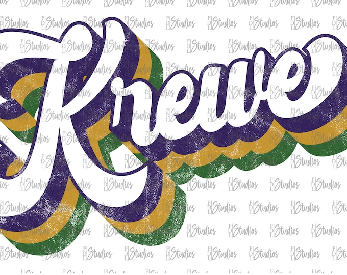 Mardi Gras Krewe, DIGITAL DOWNLOAD, Mardi Gras PNG, Vintage Mardi Gras ...