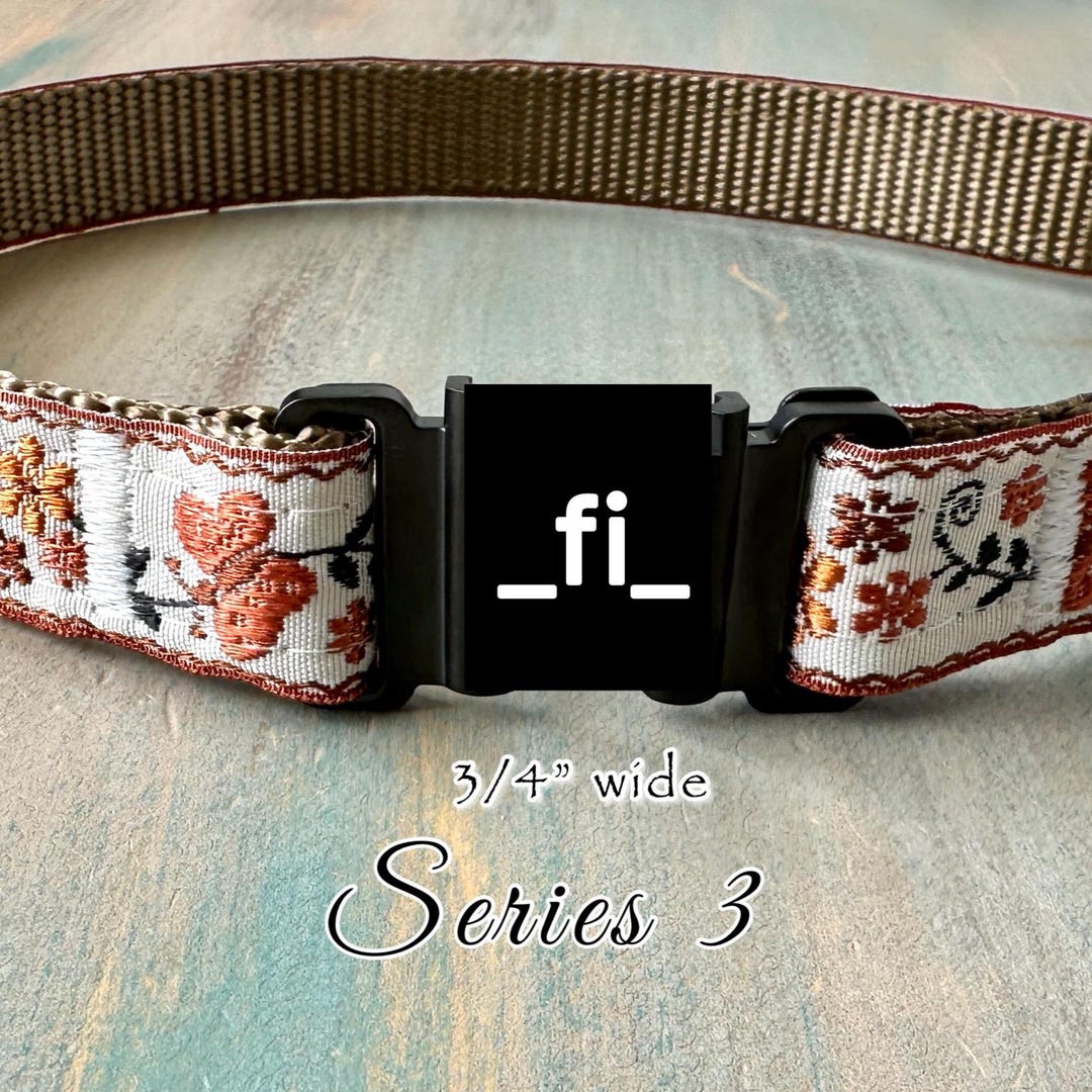 Fi 3 Tracker 3/4” Wide Dog Collar Replacement Strap for GPS Tracker ...