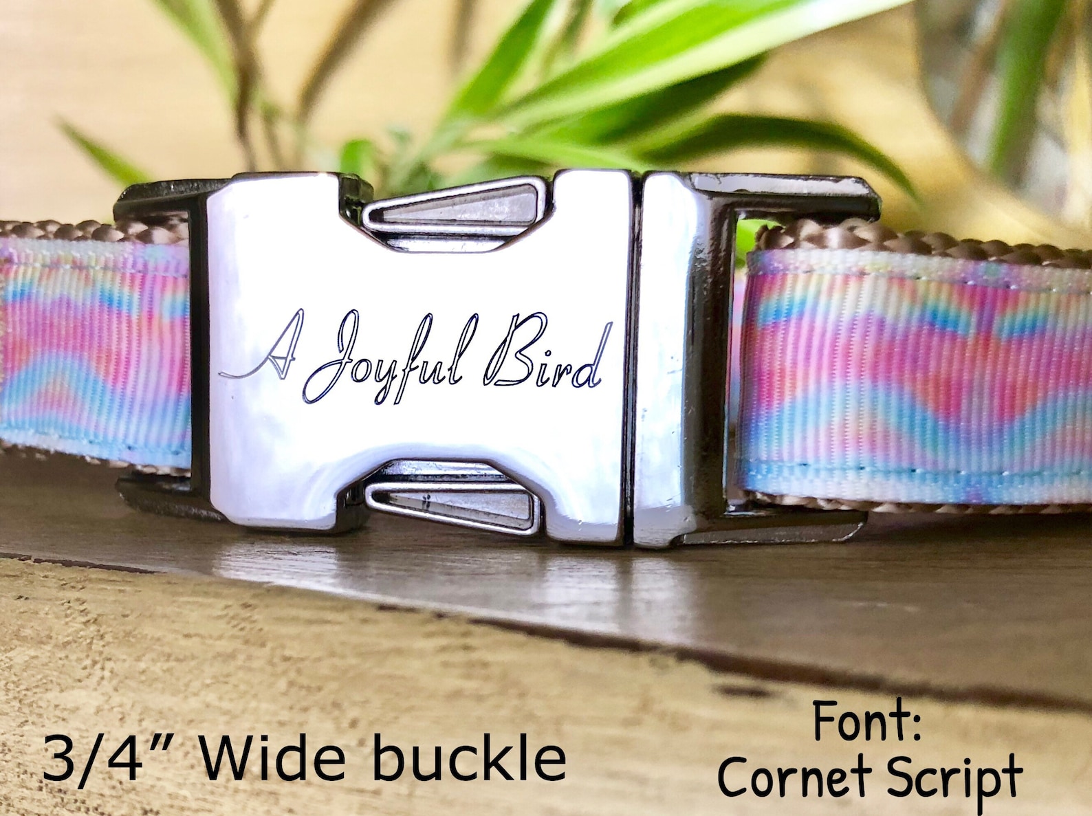 Engrave Your Buckle Add an Engraving to Your Collar - Etsy