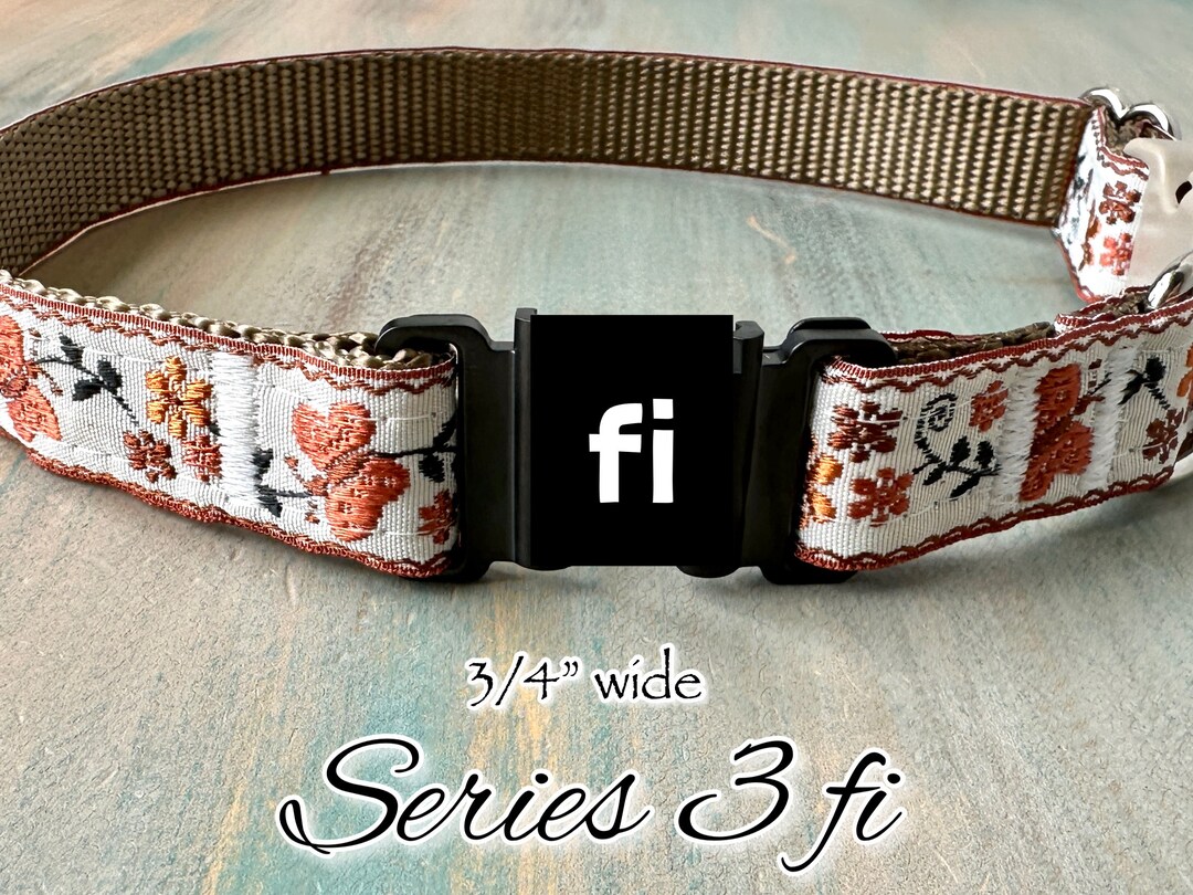 Fi 3 Tracker 3/4 Wide Dog Collar Replacement Strap for GPS Tracker ...