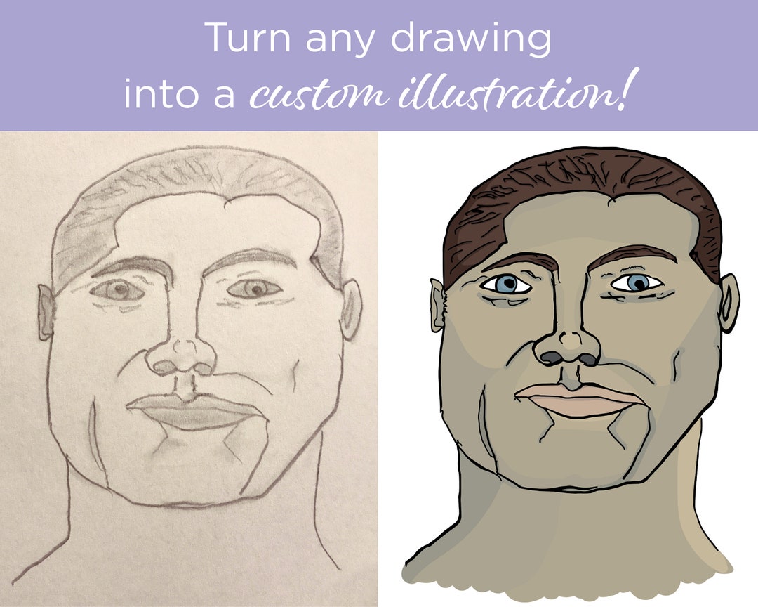 Custom Illustration | Turn Drawings, Sketches Into Illustrations - Kids ...