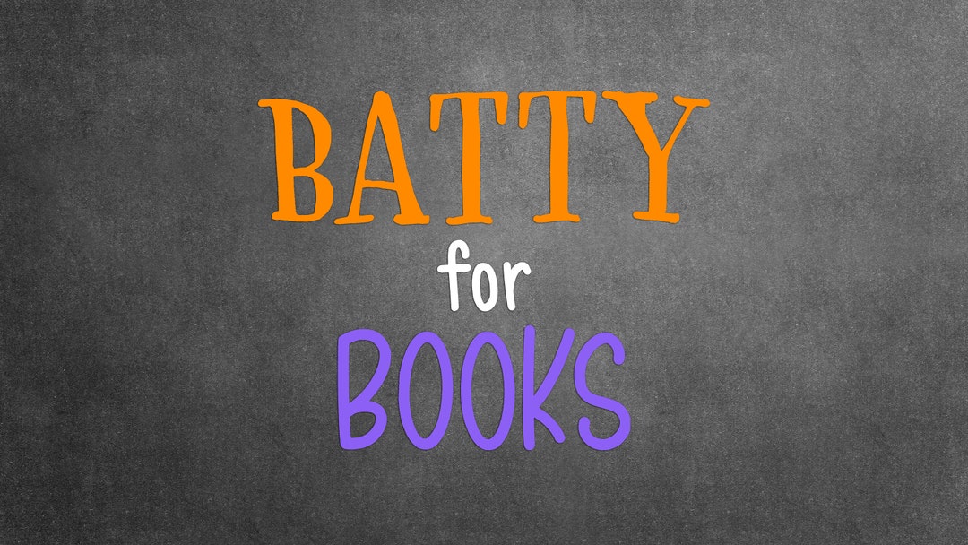 Batty for Books - Bulletin Board Message Board Classroom School Office ...